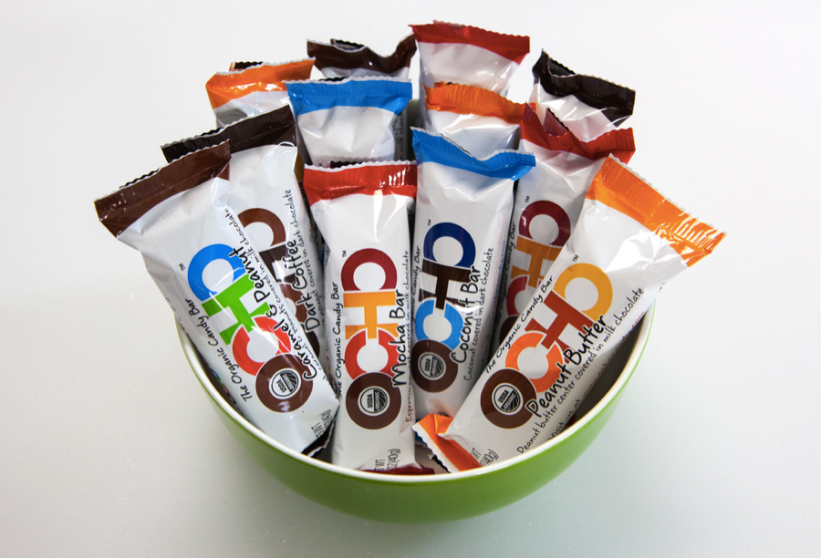 OCHO Organic Candy Bars | Paddock Post