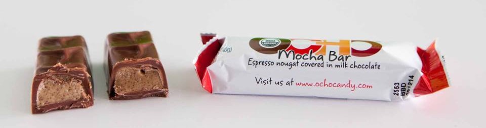 OCHO Organic Candy Bars | Paddock Post