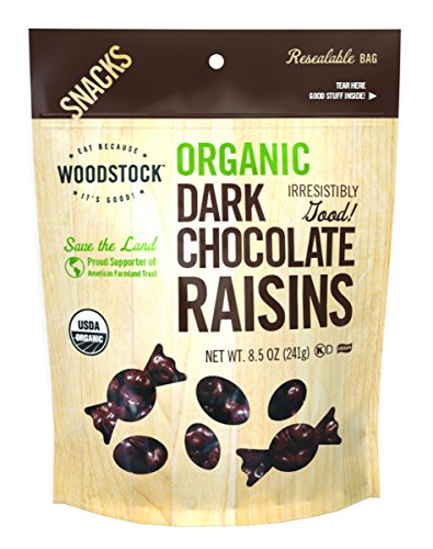 Raisinets v. Woodstock Organic Dark Chocolate Raisins | Paddock Post