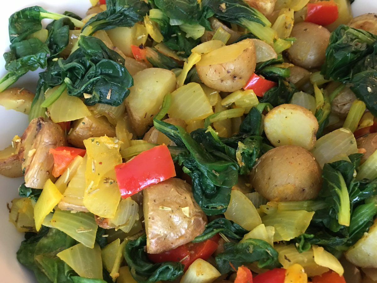 Side Dish: Rebel Green Potatoes | Paddock Post